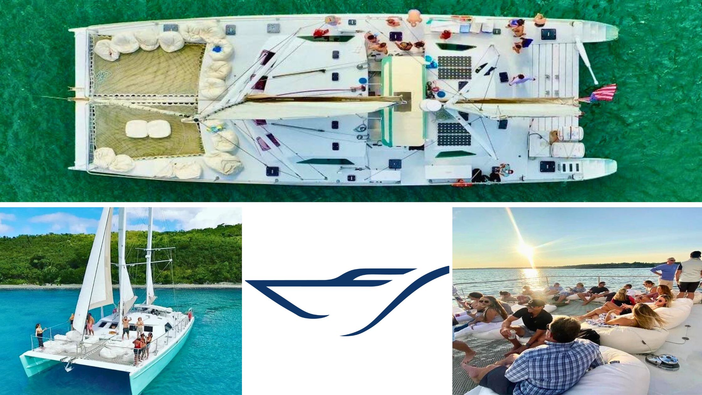 55' Catamaran Charter | Palm Beach | South Florida Yacht Rental